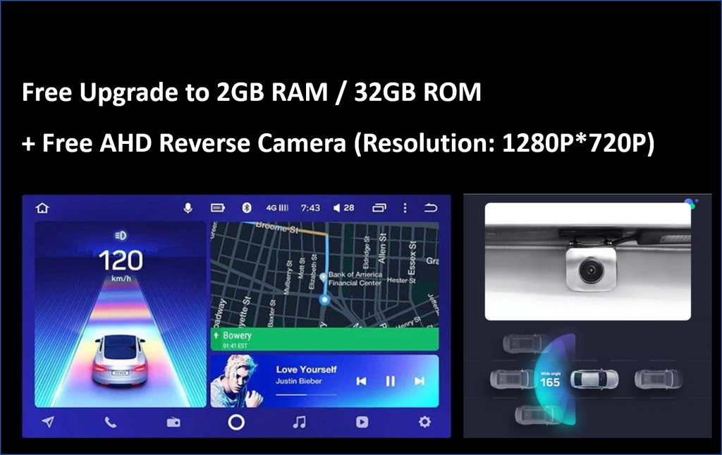 10.2" Android 8.1 Toyota Alphard H20 2008 - 2014