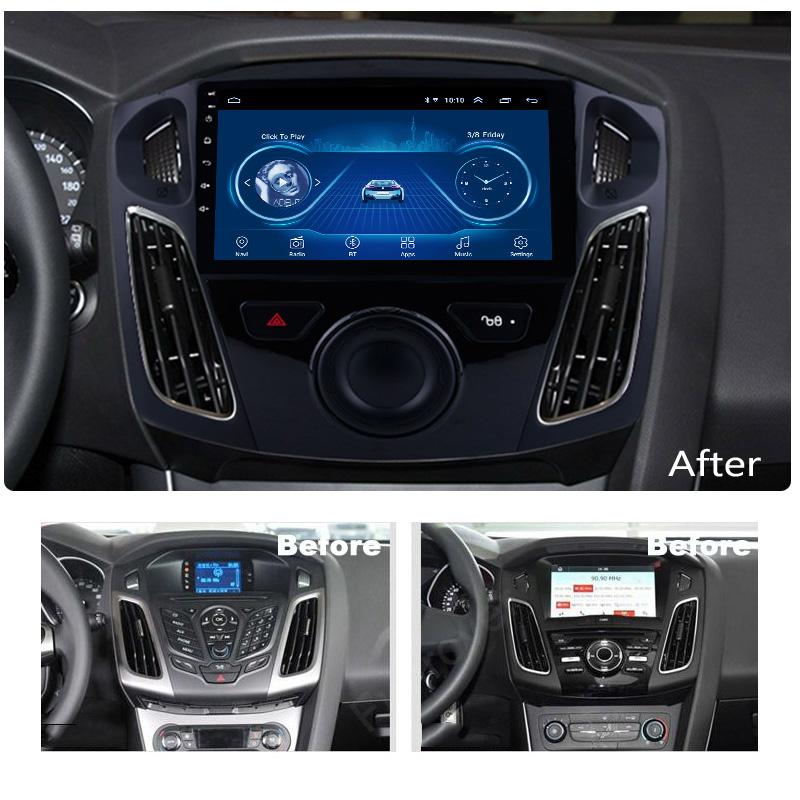 9" Head Unit Android 8.1 For Ford Focus 2012-2015