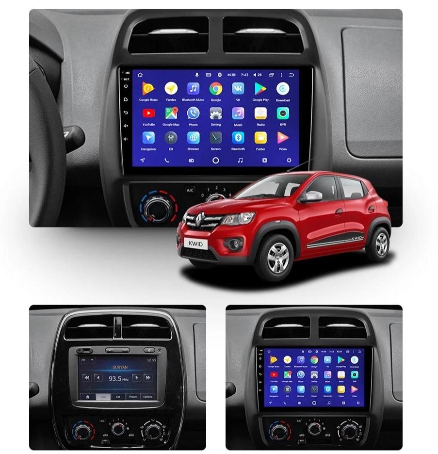 10.2" Android 8.1 Renault KWID 2015-2019