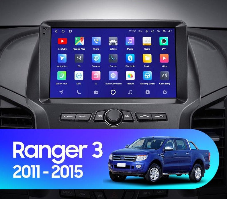 10.2" Android 8.1 Ford Ranger 3 2011 - 2015