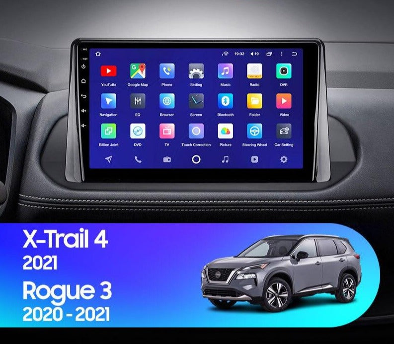10.2" Android 8.1 For Nissan X-Trail T33 2021