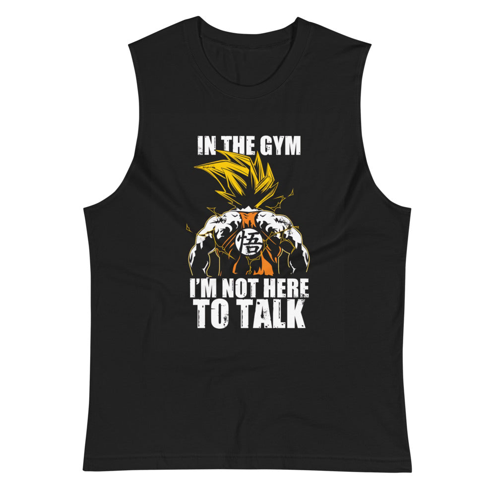 Dragonball Z Goku SSJ Gym Training Muscle Shirt